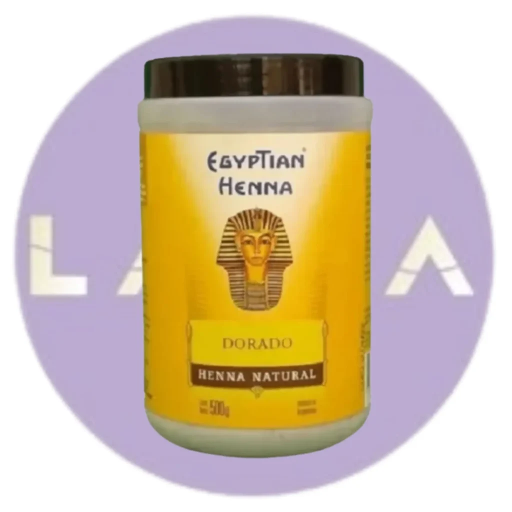 Egyptian Henna Dorado 500 grs - Perfumeria Laila